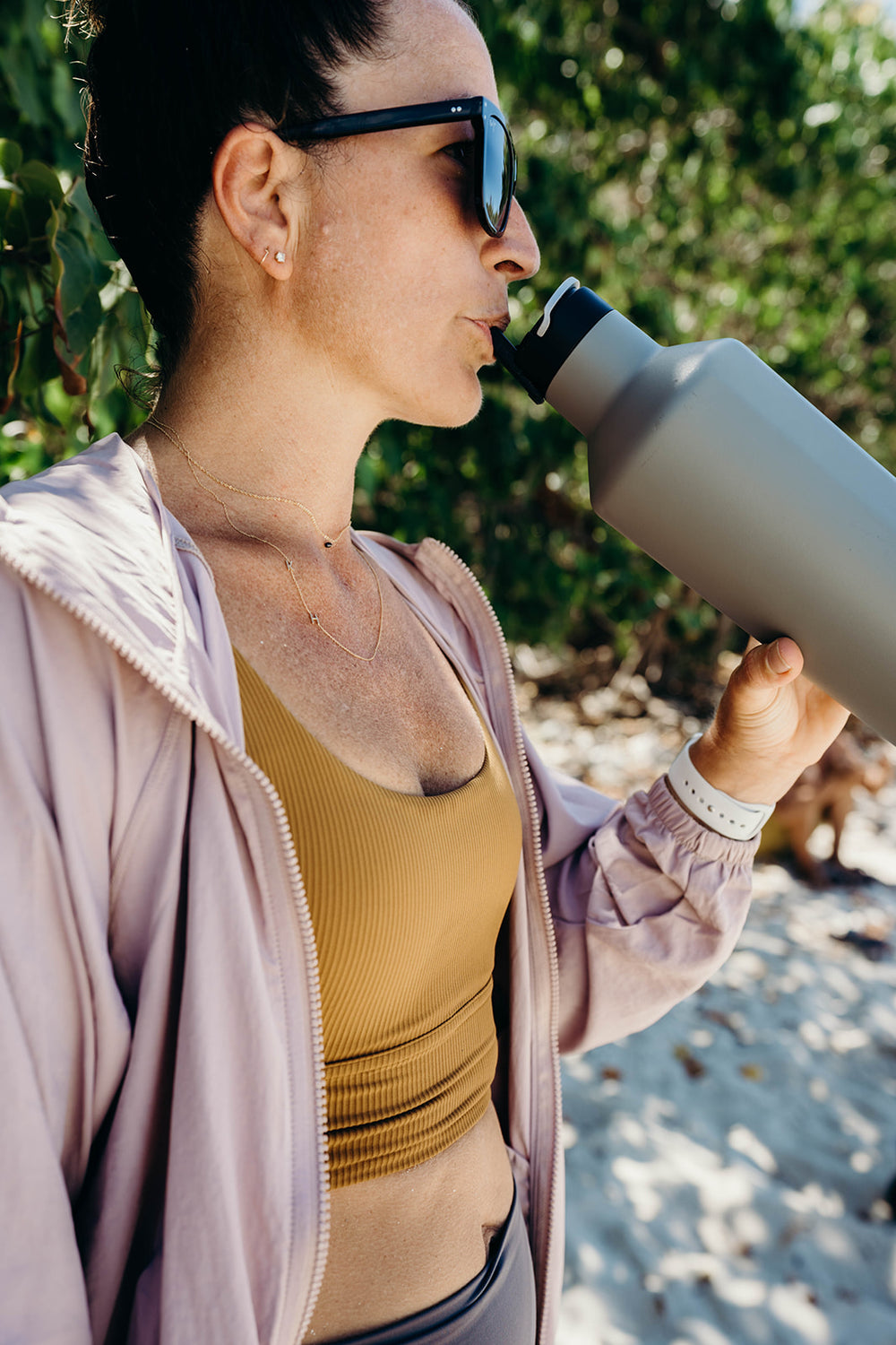 the Lioness ribbed sports bra – Femme Royale